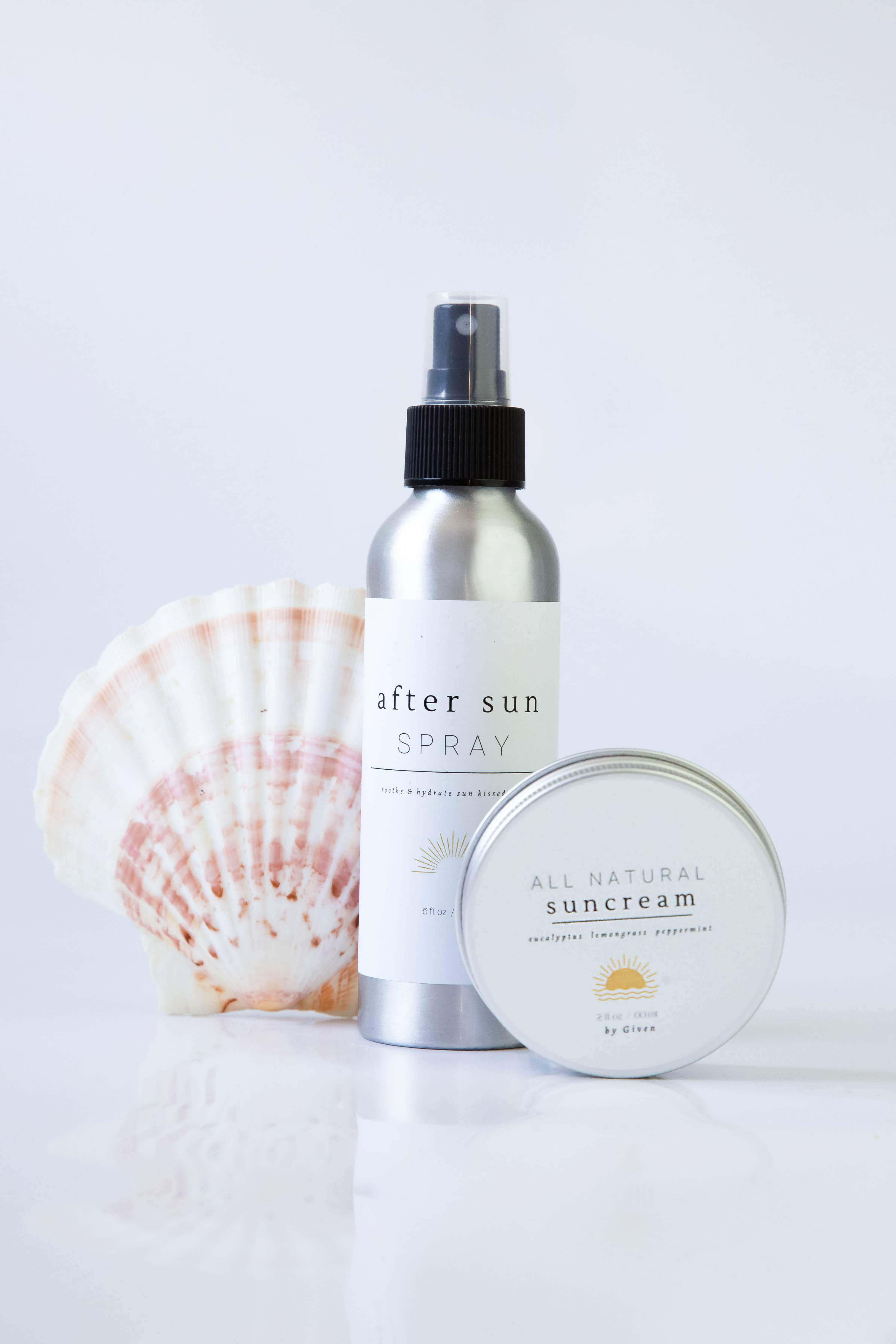 All-Natural Aftersun Soothing Skin Spray with Aloe and Frankincense ...